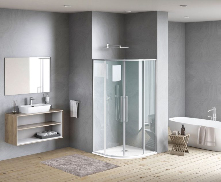 Nina white íves zuhanytálca - Fürdőszoba nepper